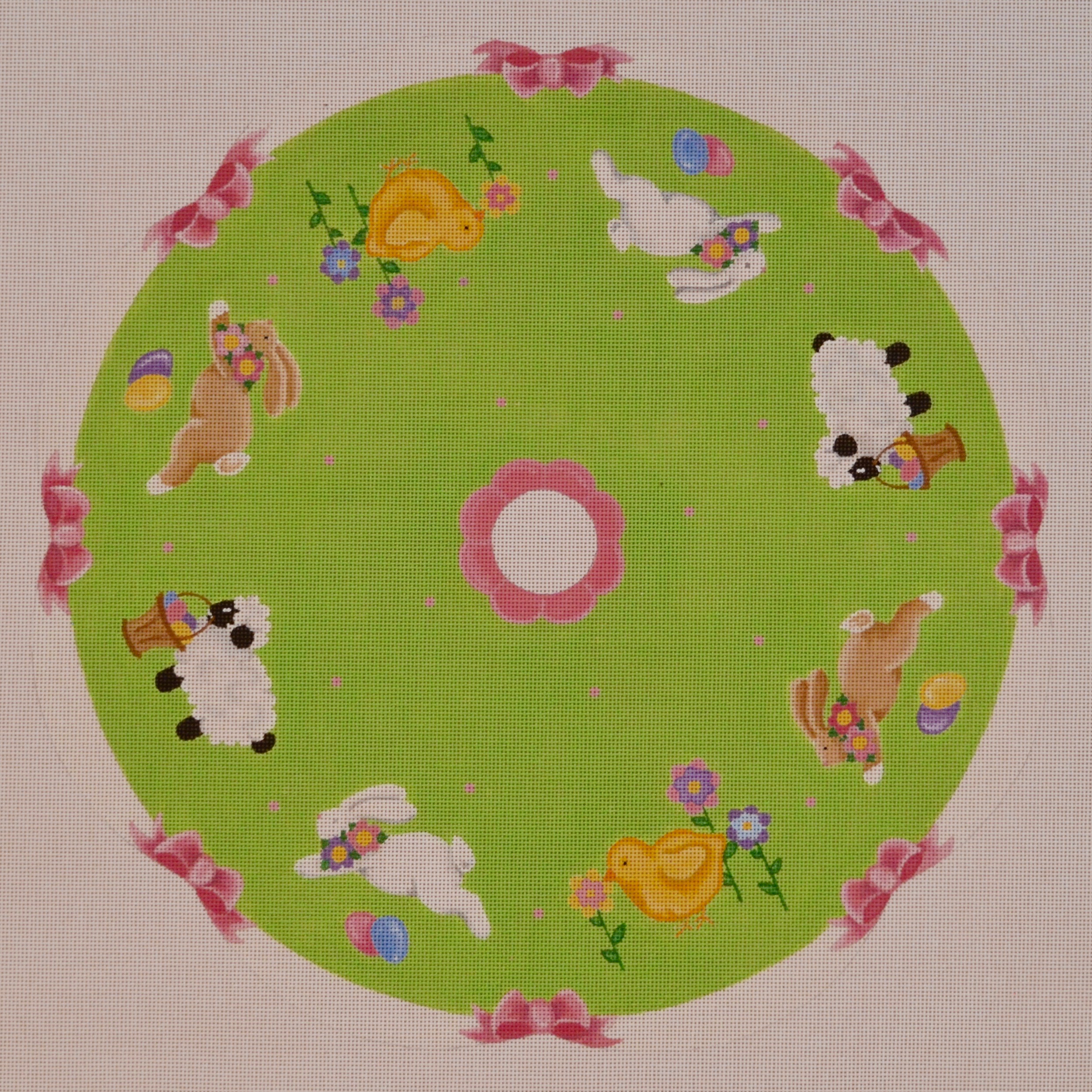 Easter Needlepoint design, Needlepoint canvases |easter bunnies ...