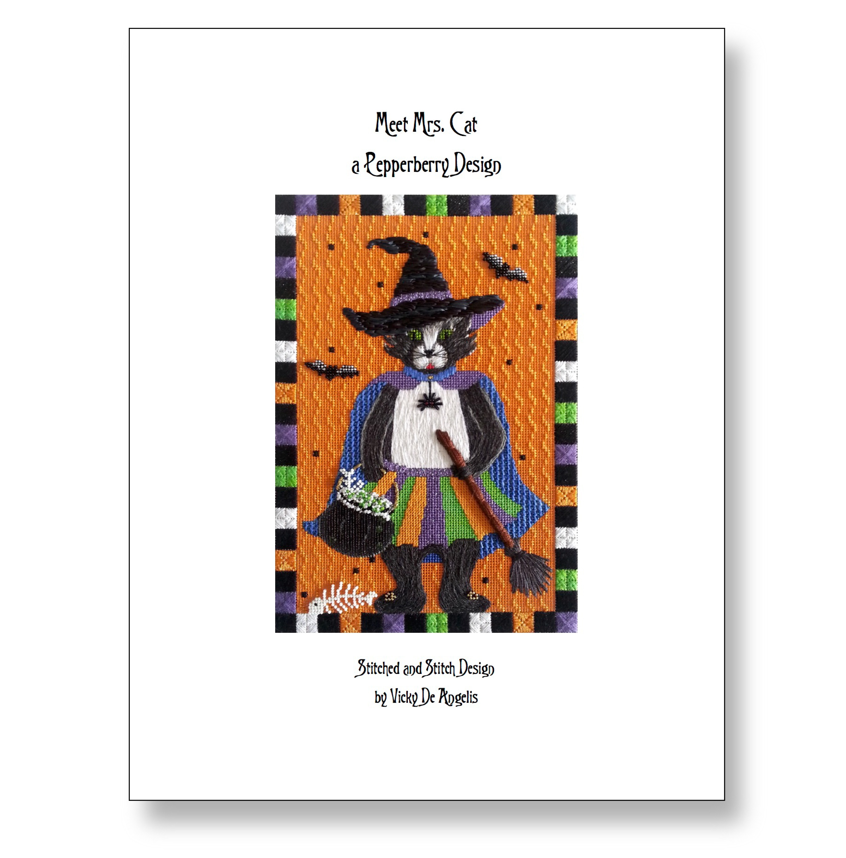 Needlepoint Stitch Guides for Hand-Painted Needlepoint Canvases | How ...