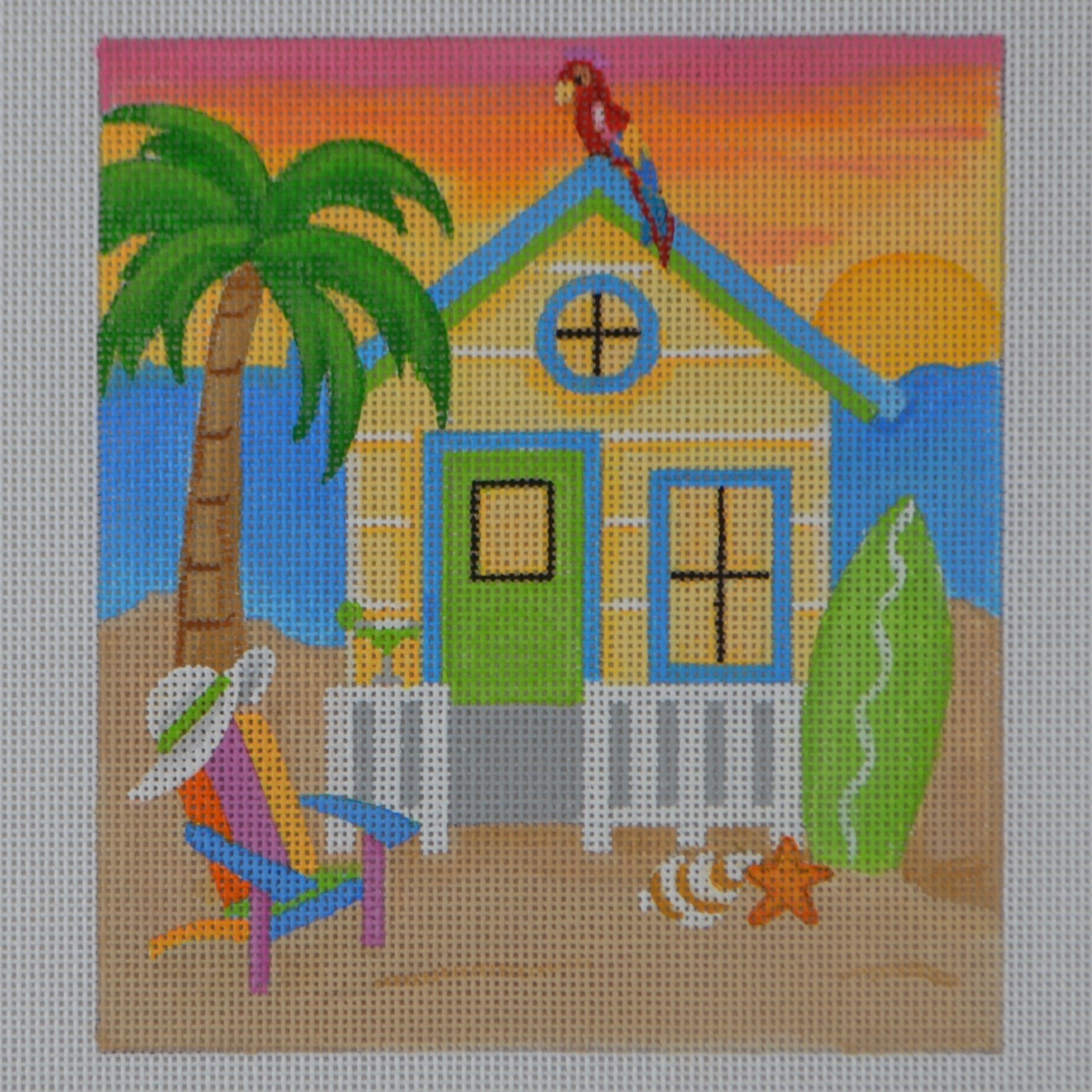 Just for Fun Needlepoint Designs, Needlepoint Canvases | Sunflower ...