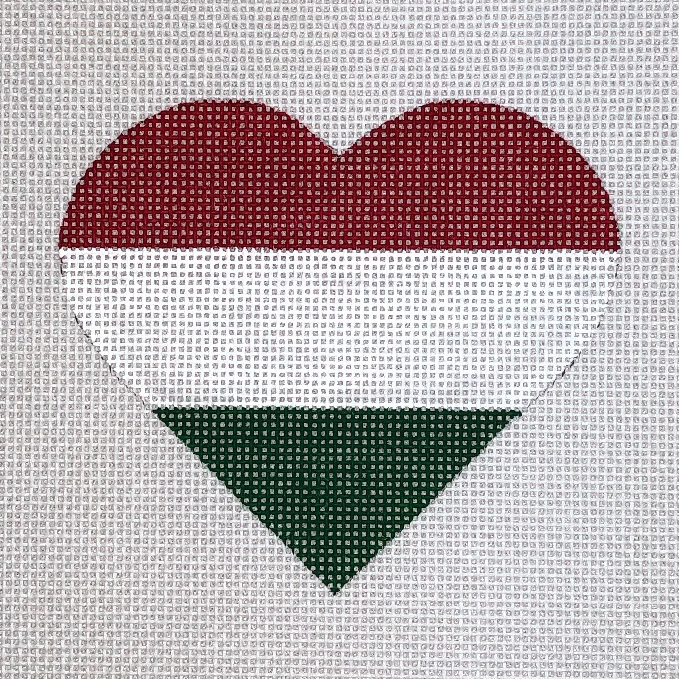 Hearts Needlepoint Designs, Needlepoint Canvases | Bright Colors ...